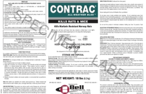A-Agents - Contrac Blox Label & MSDS Review
